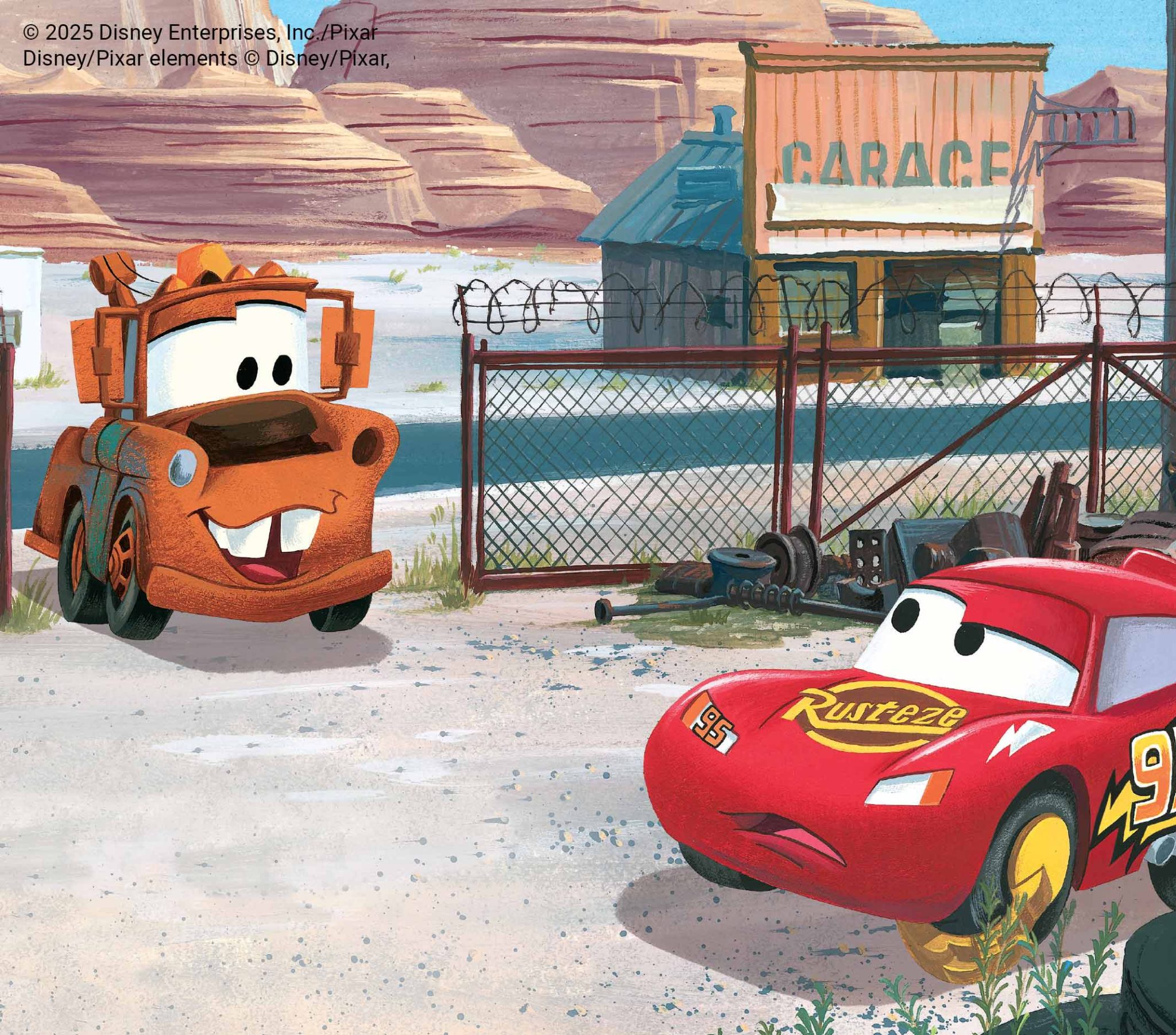 Biler - Historien og boken - Disney - Goboken